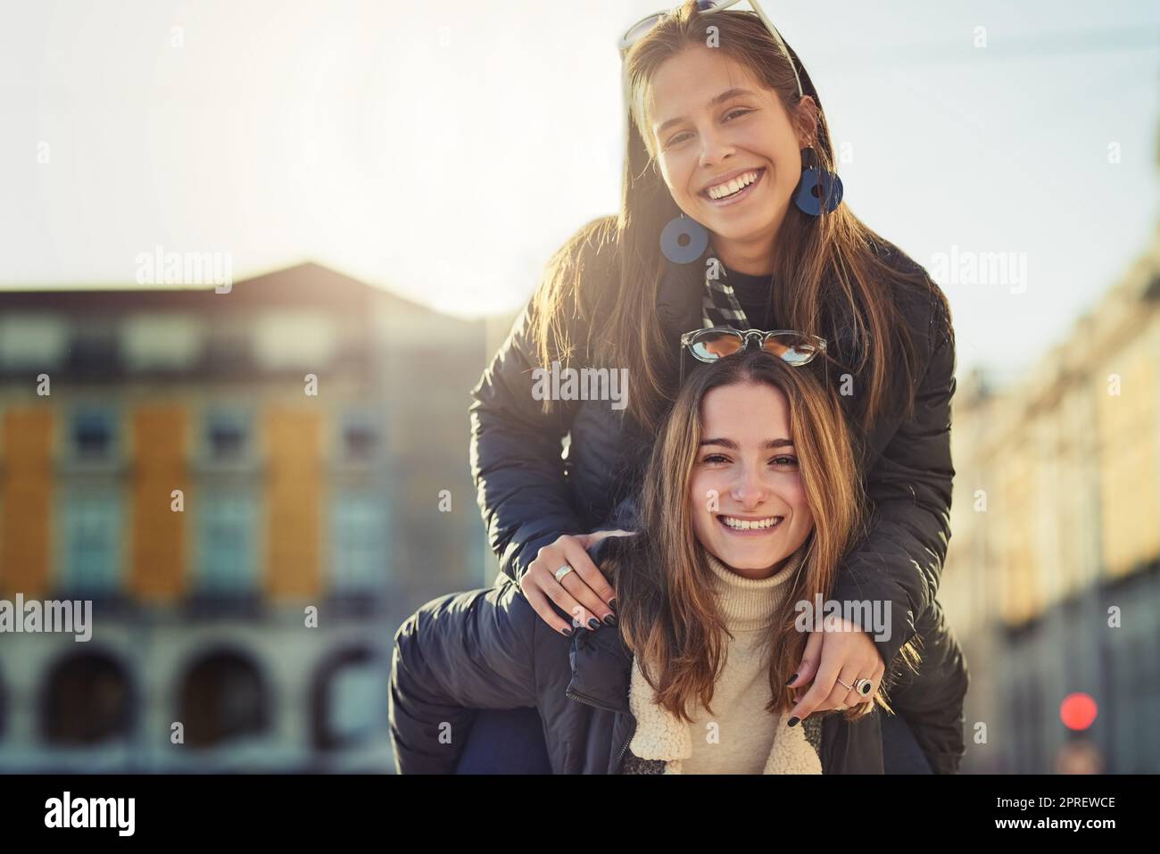 Women lift up hi-res stock photography and images - Alamy