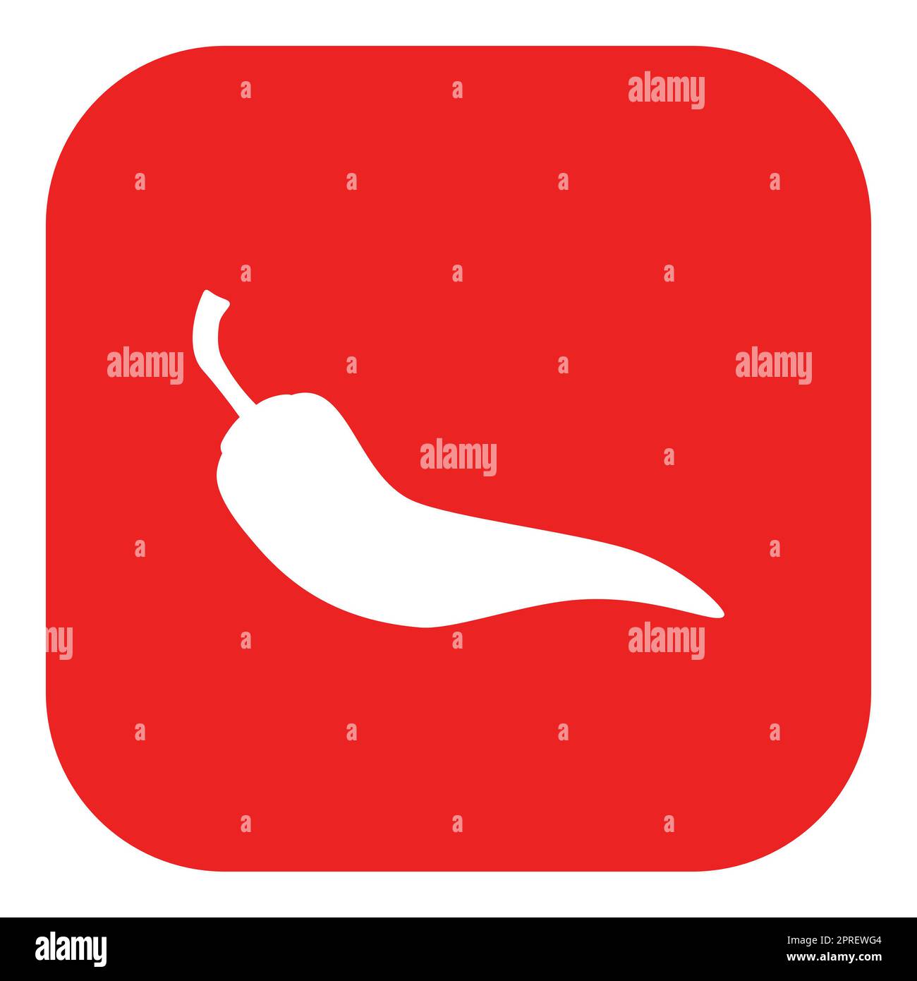 Chili pepper and app icon Stock Photo - Alamy