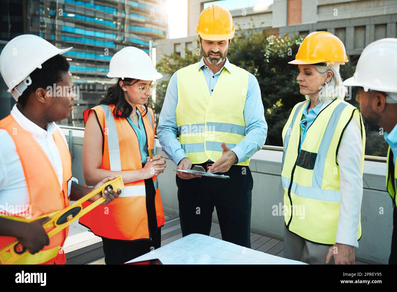 Ive got the clients plans right here. a diverse group of contractors ...