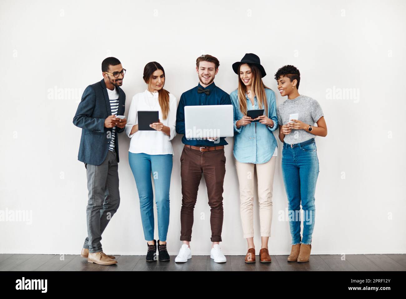 Young People Standing