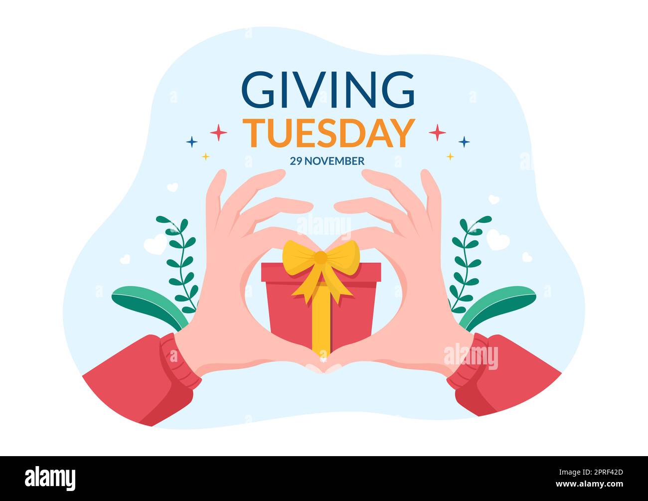 Happy Giving Tuesday Celebration with Give gifts to Encourage People to ...