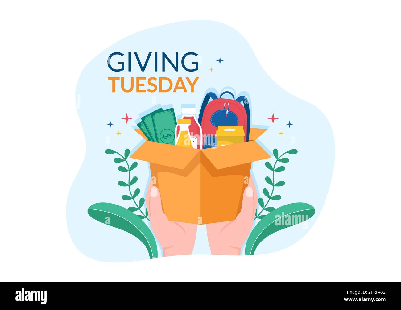 Happy Giving Tuesday Celebration with Give gifts to Encourage People to ...