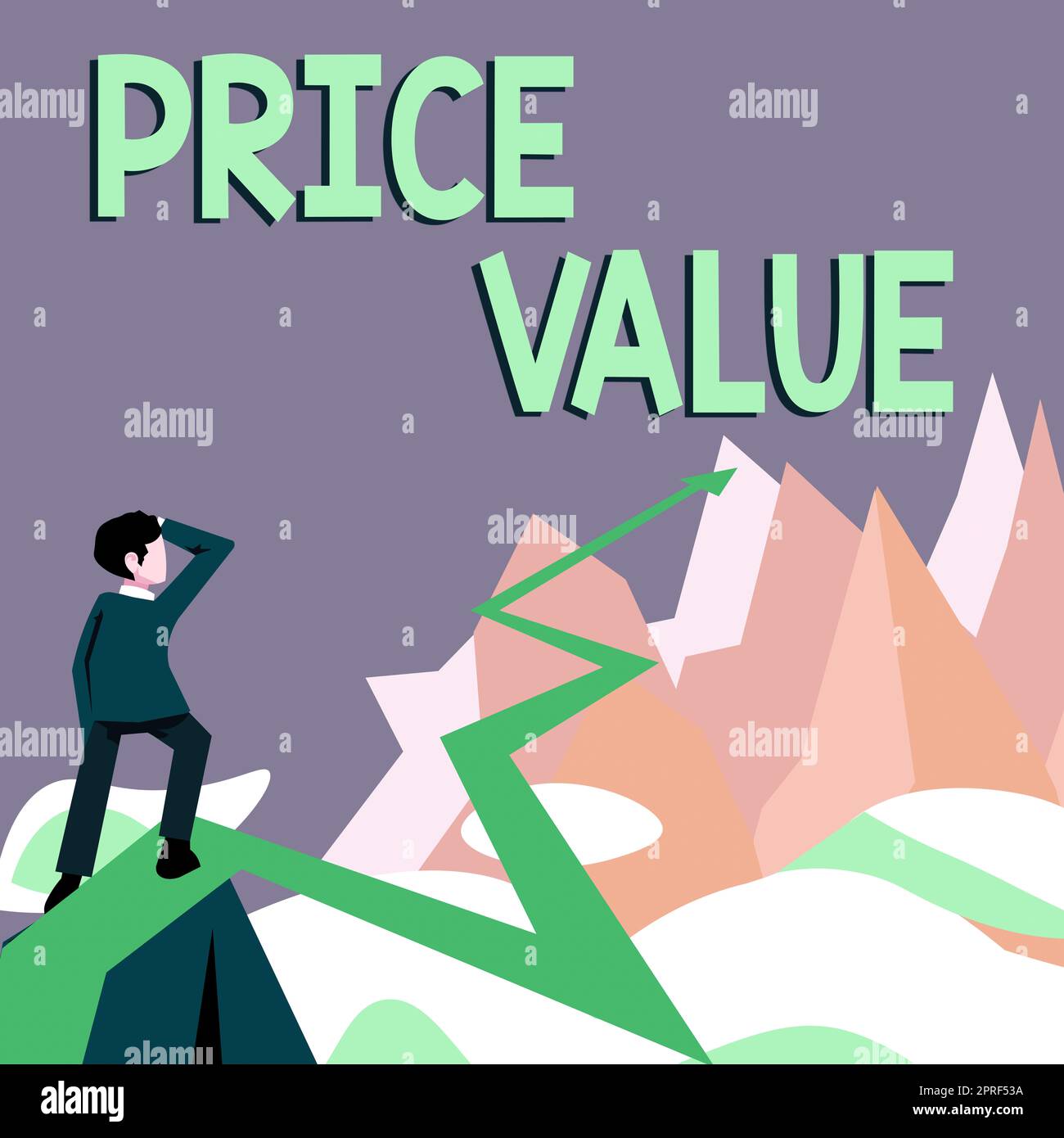 Hand writing sign Price Value. Internet Concept strategy which sets ...