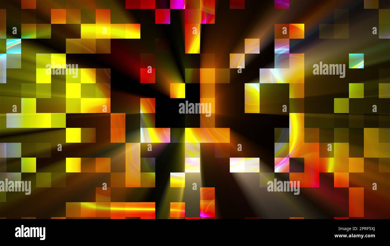 Animation abstract digital data blocks hi-res stock photography and ...