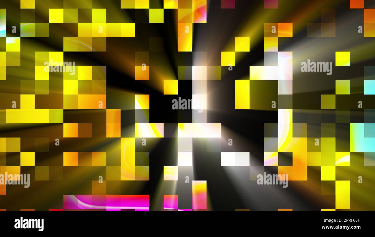 Animation abstract digital data blocks hi-res stock photography and ...