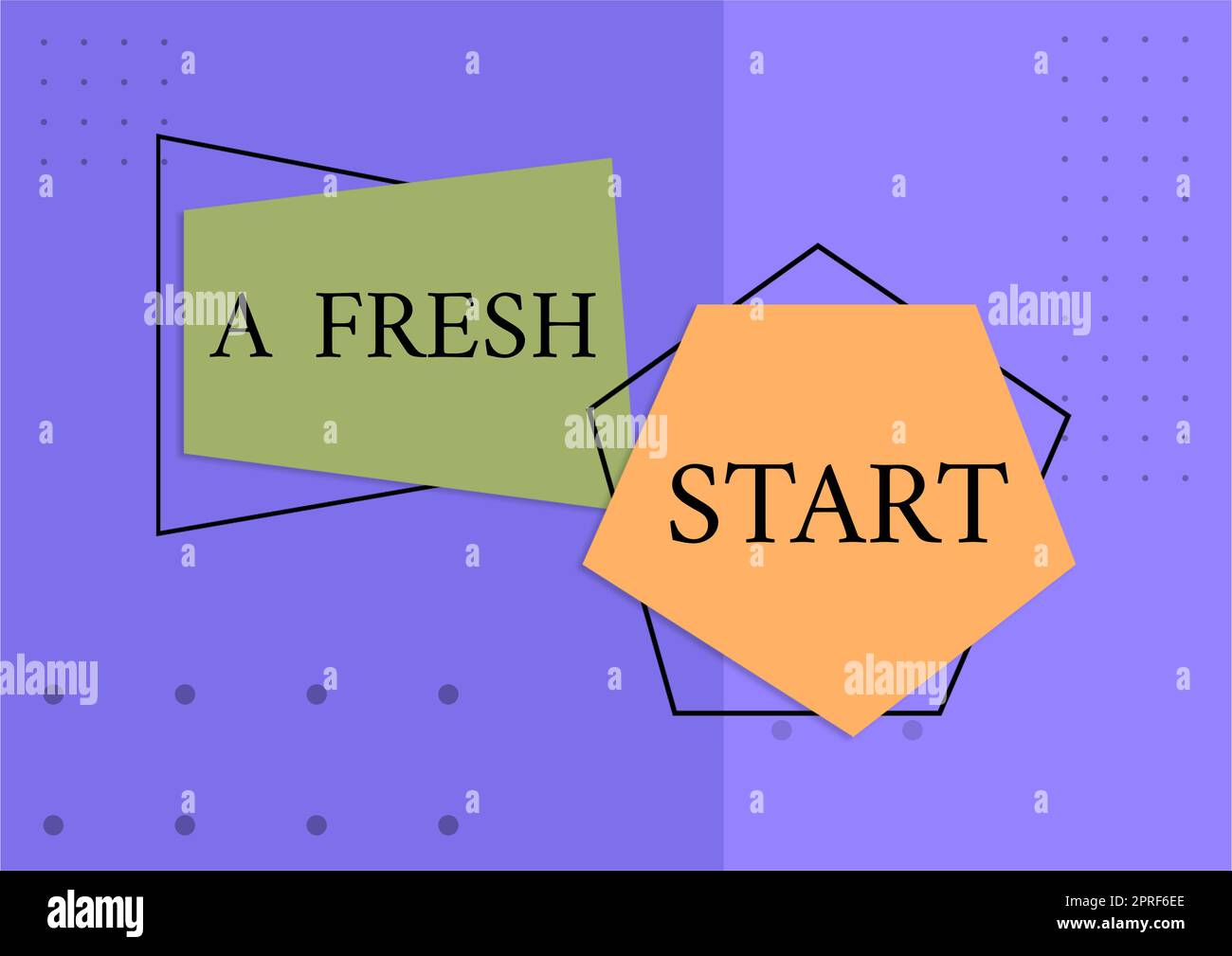Text sign showing A Fresh Start, Conceptual photo New beginnings ...