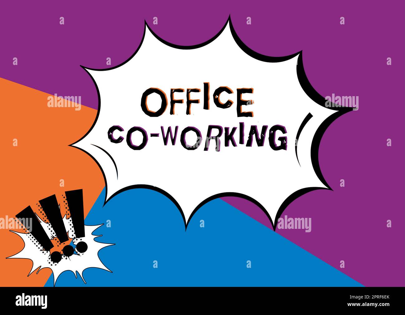 Sign displaying Office Co Working, Conceptual photo Business services ...