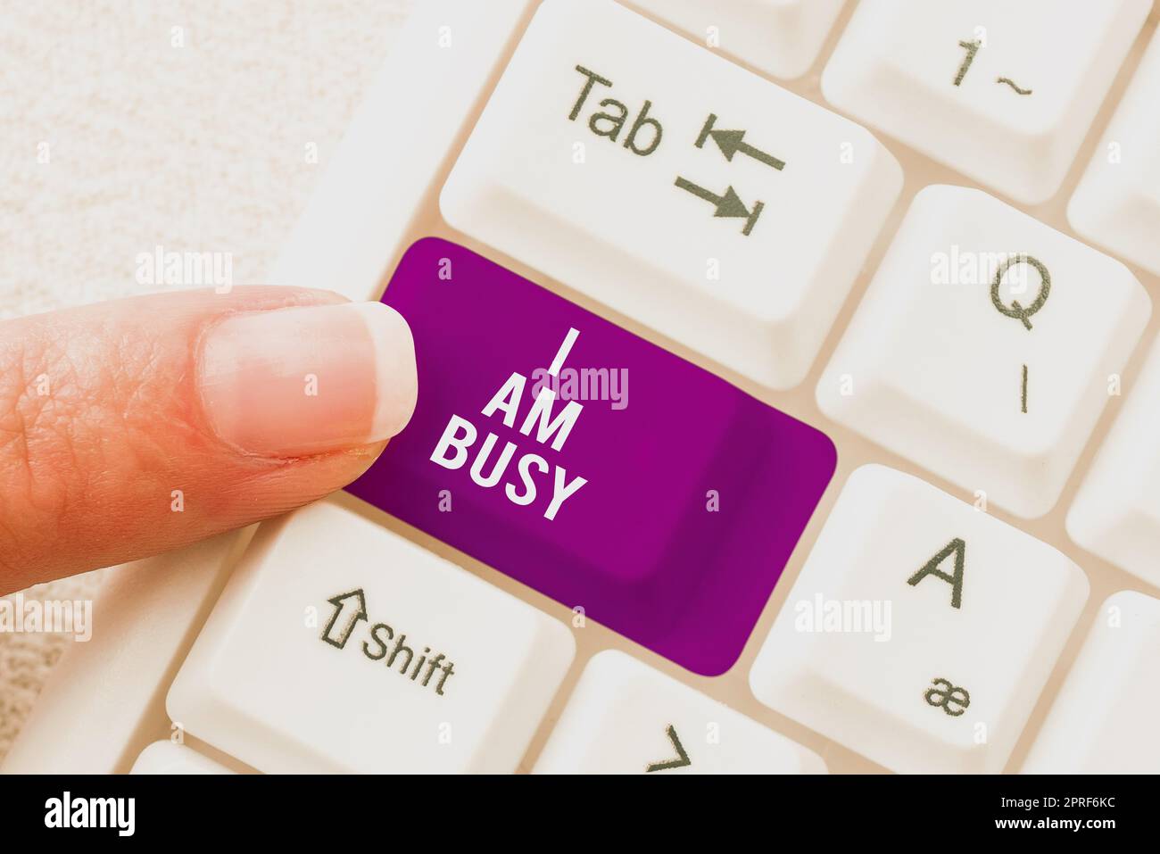 Handwriting text I Am Busy. Word Written on To have a lot of work to do ...