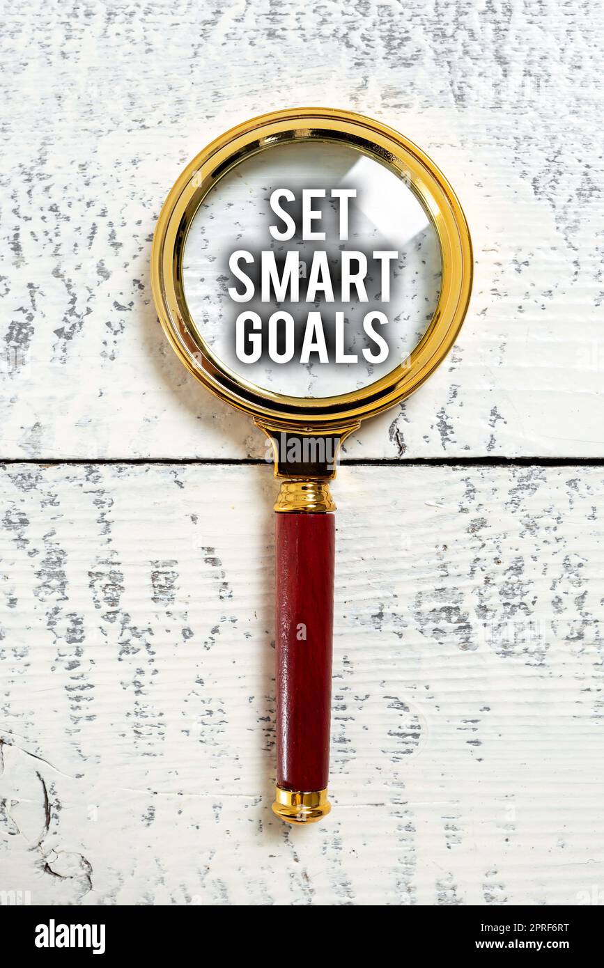 Conceptual caption Set Smart Goals. Conceptual photo Establish ... Conceptual caption Set Smart Goals. Conceptual photo Establish ...