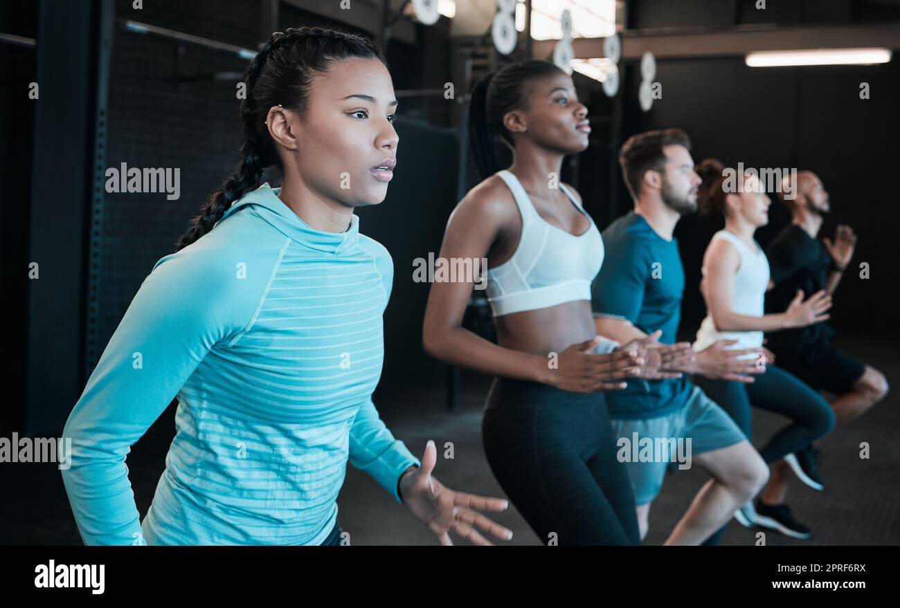 Diverse gym activity hi-res stock photography and images - Alamy