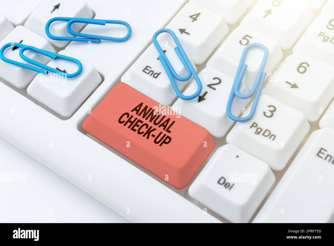 Sign displaying Annual Check Up. Business idea Yearly evaluation and ...