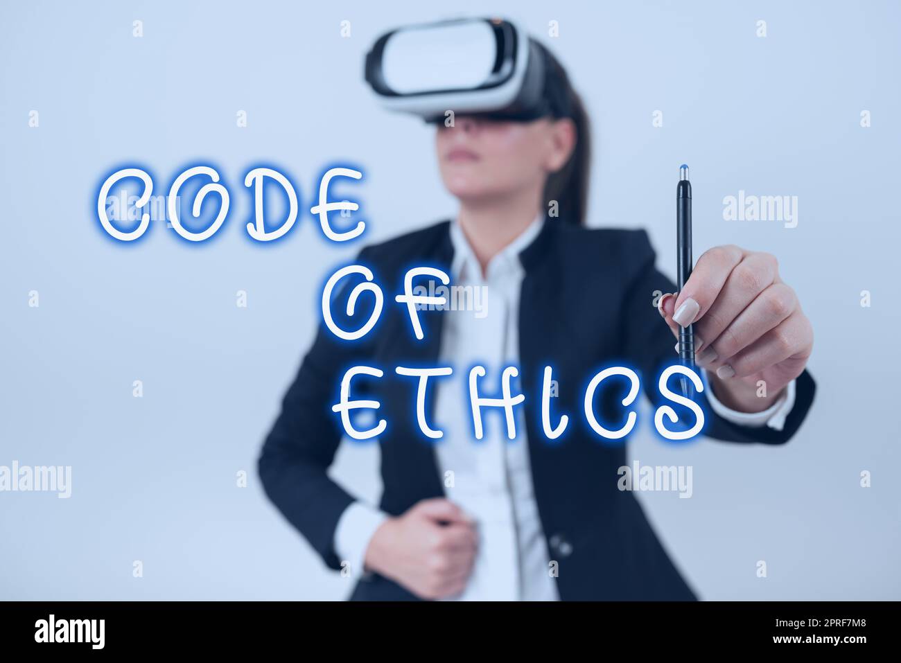 Sign displaying Code Of Ethics. Business showcase Moral Rules Ethical ...