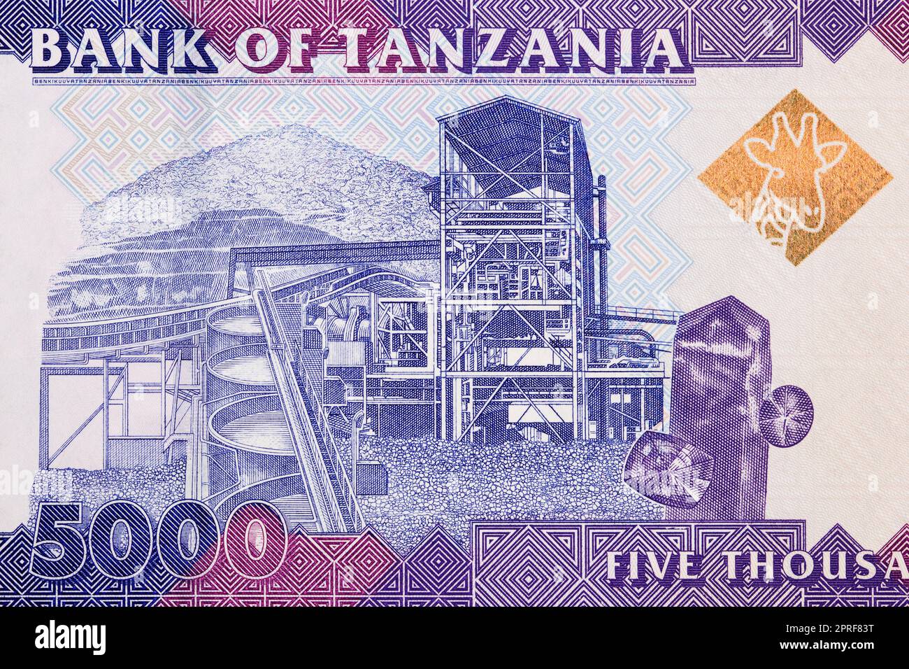 Geita gold Mine from Tanzanian money Stock Photo - Alamy