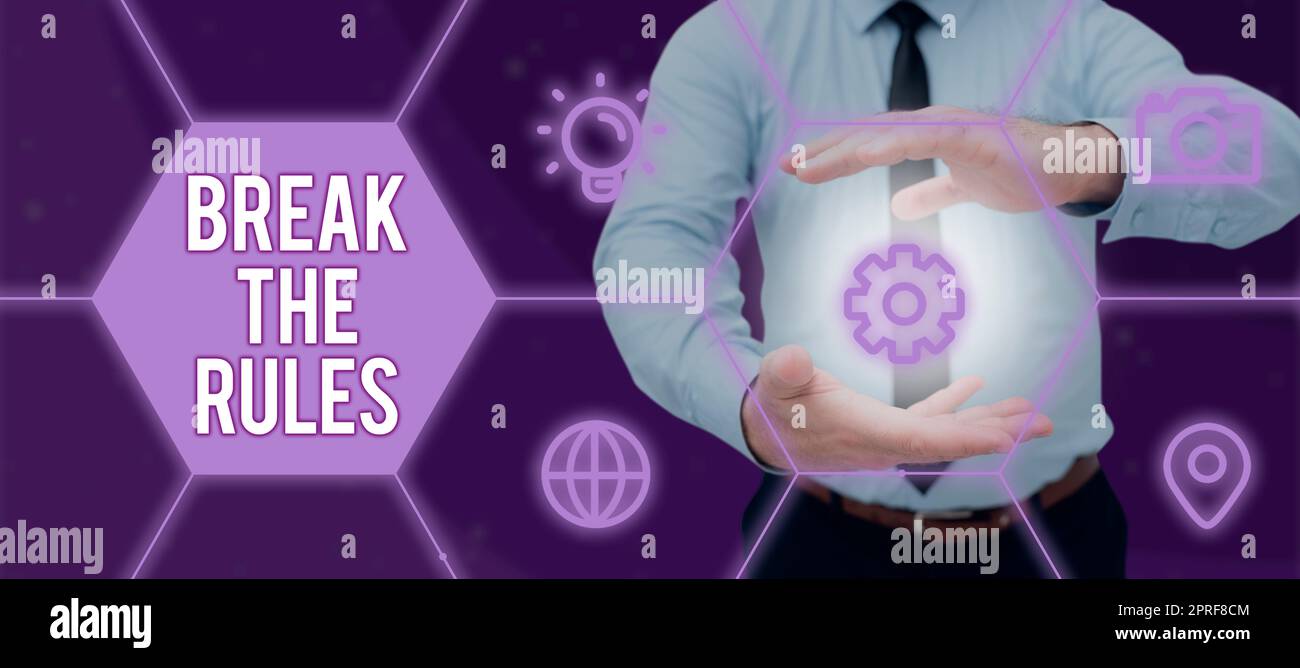 Conceptual caption Break The Rules. Business overview Make changes do ... Conceptual caption Break The Rules. Business overview Make changes do ...