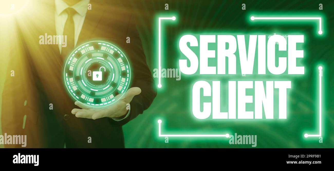 Inspiration showing sign Service ClientDealing with customers ...