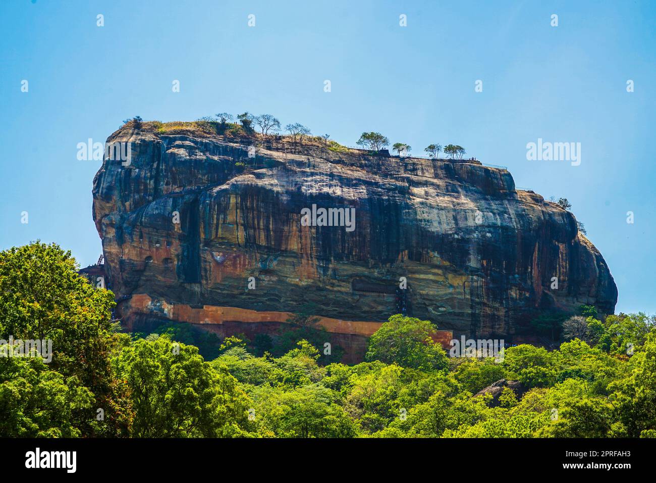 Sri Lanka Sigiriya Rock (World Heritage Site). Shooting Location: Sri ...