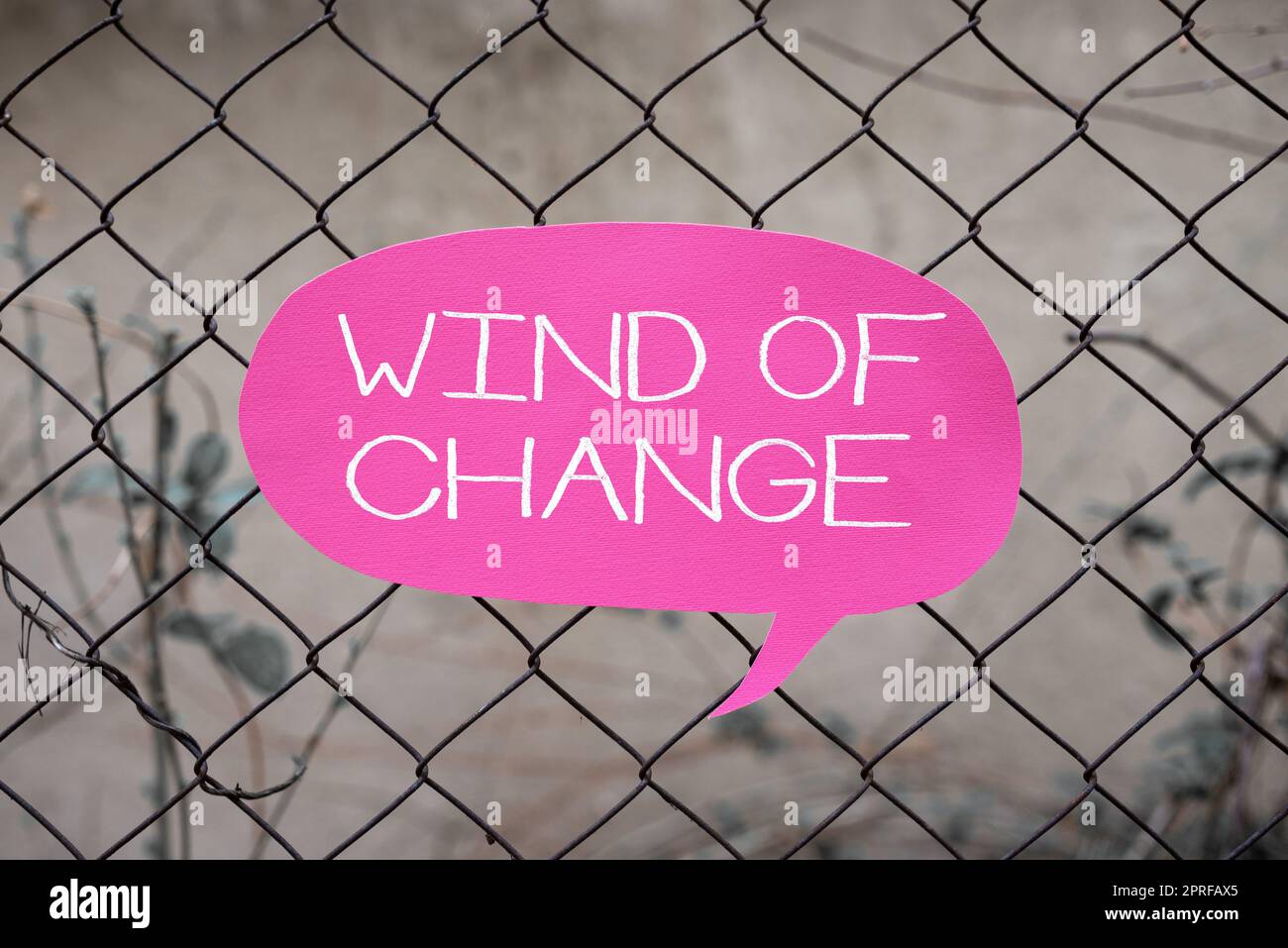 Handwriting text Wind Of Change. Business overview Changing time ...