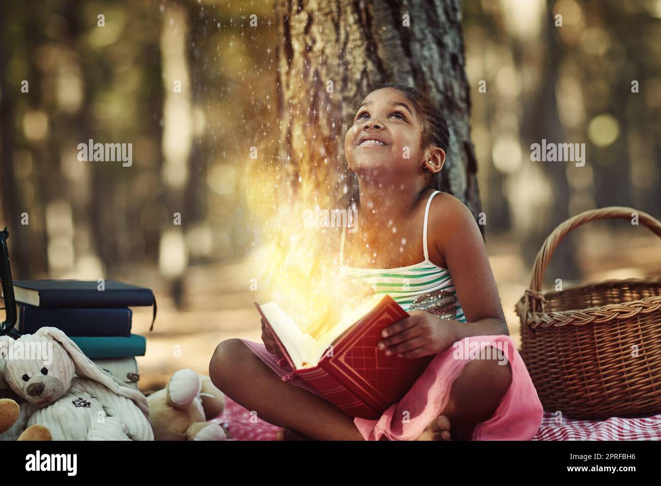 Little Girl Reading Photography
