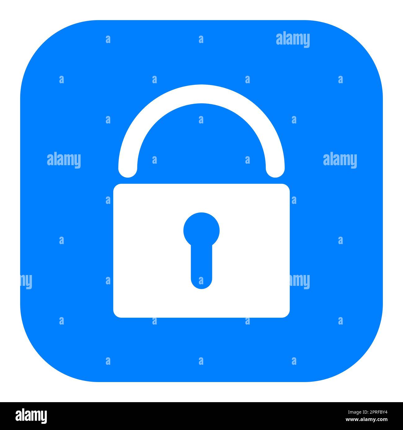 Lock and app icon Stock Photo - Alamy