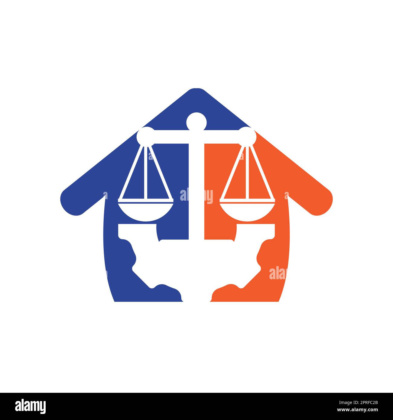 Industrial law firm vector logo design concept. Law firm with gear logo ...