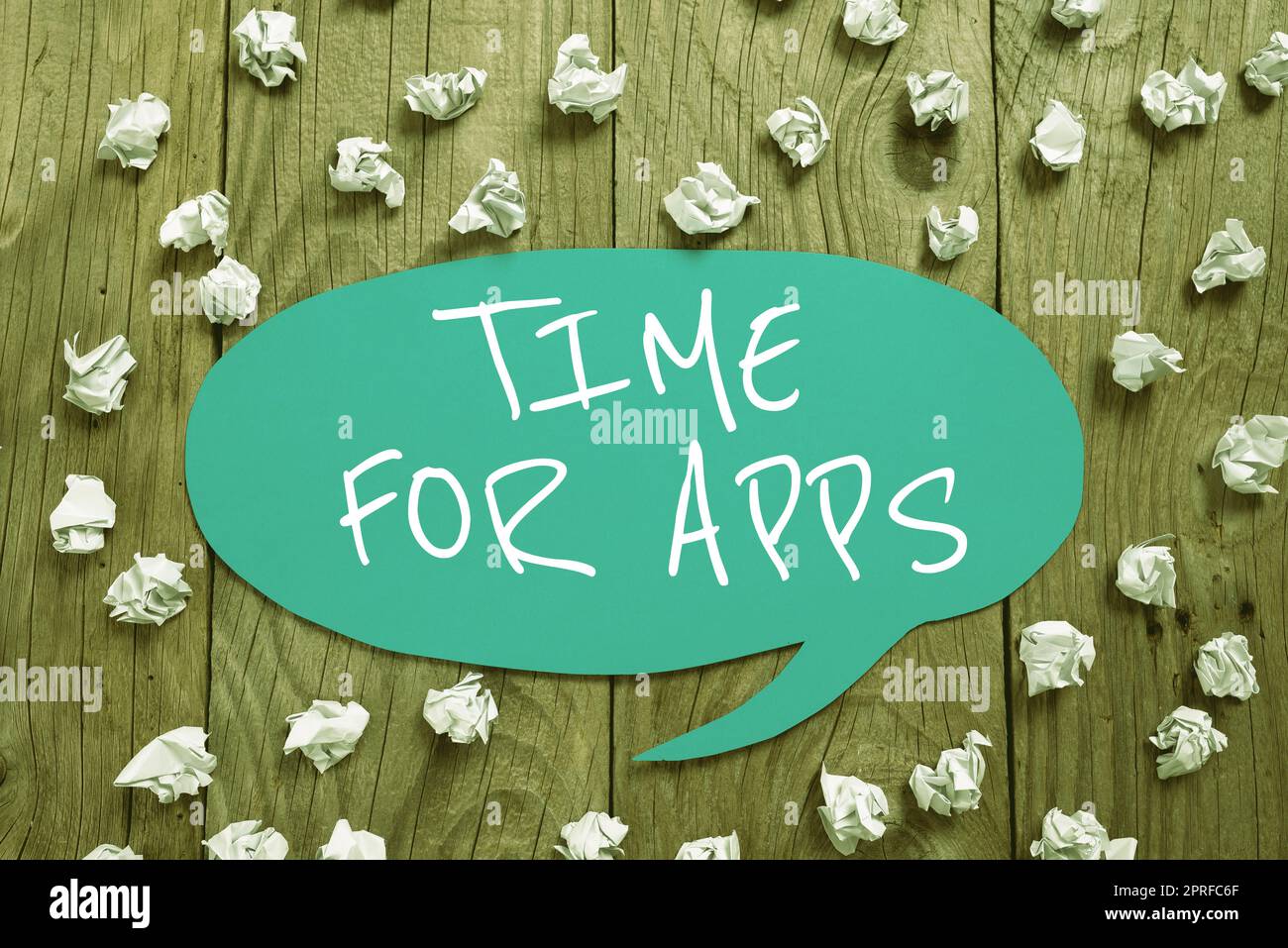Text caption presenting Time For Apps. Business concept The best ...