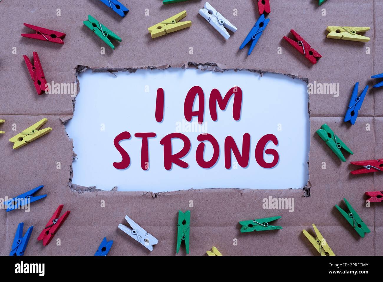 Inspiration showing sign I Am Strong. Concept meaning Have great ...