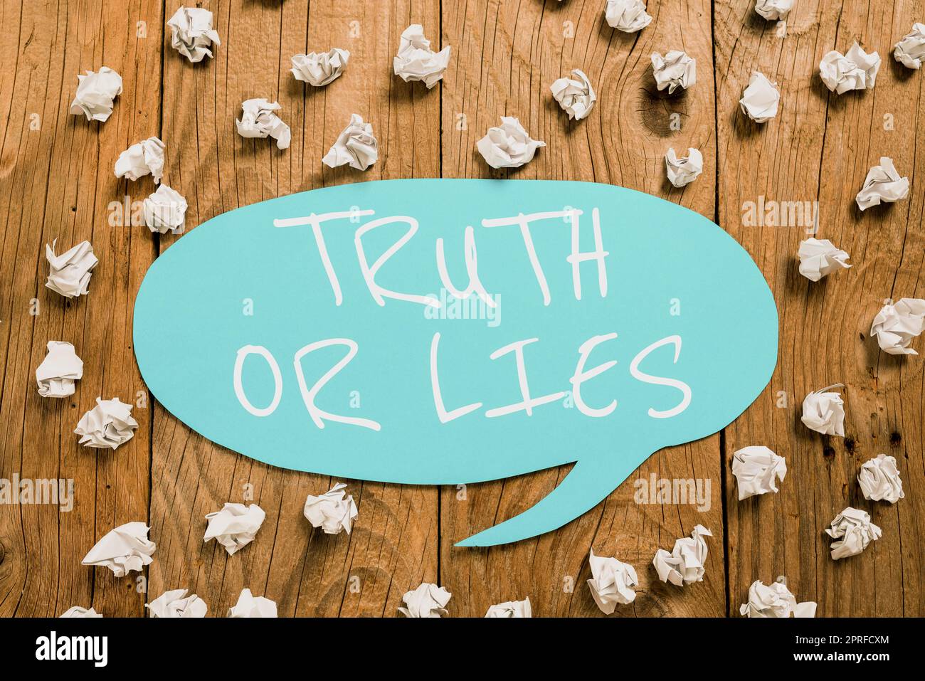 Text sign showing Truth Or Lies. Internet Concept Decide between a fact ...