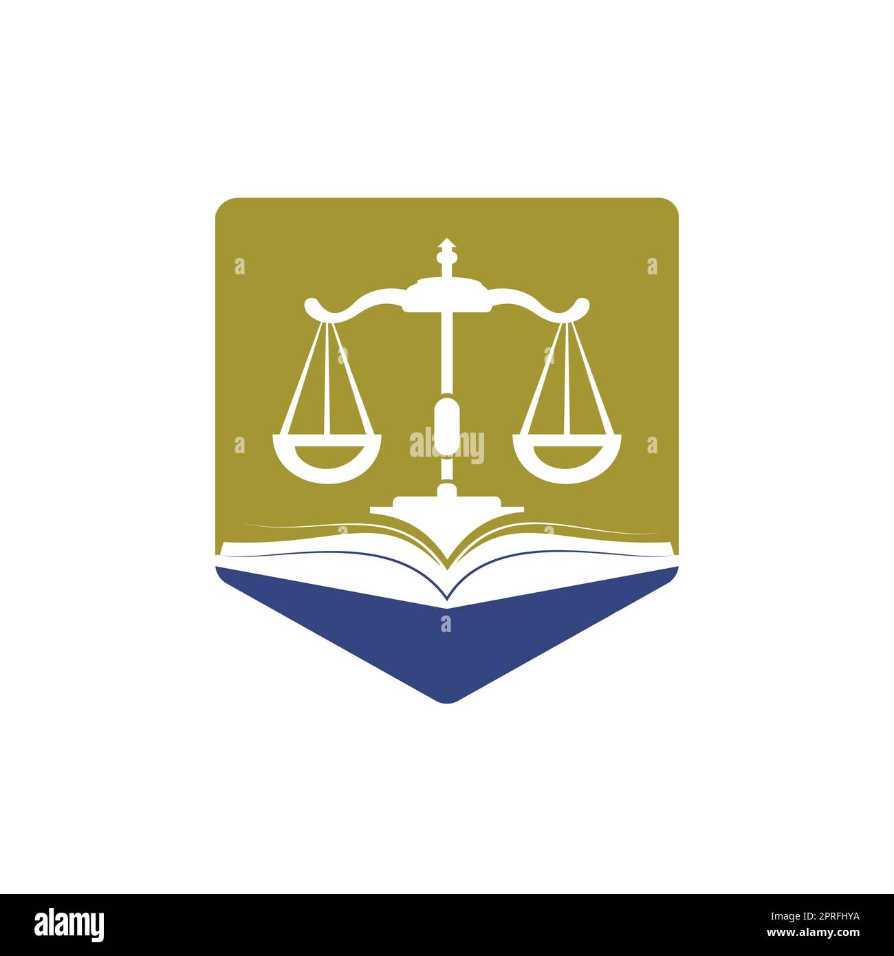 Law education logo design. Vector Libra and open book logo combination ...