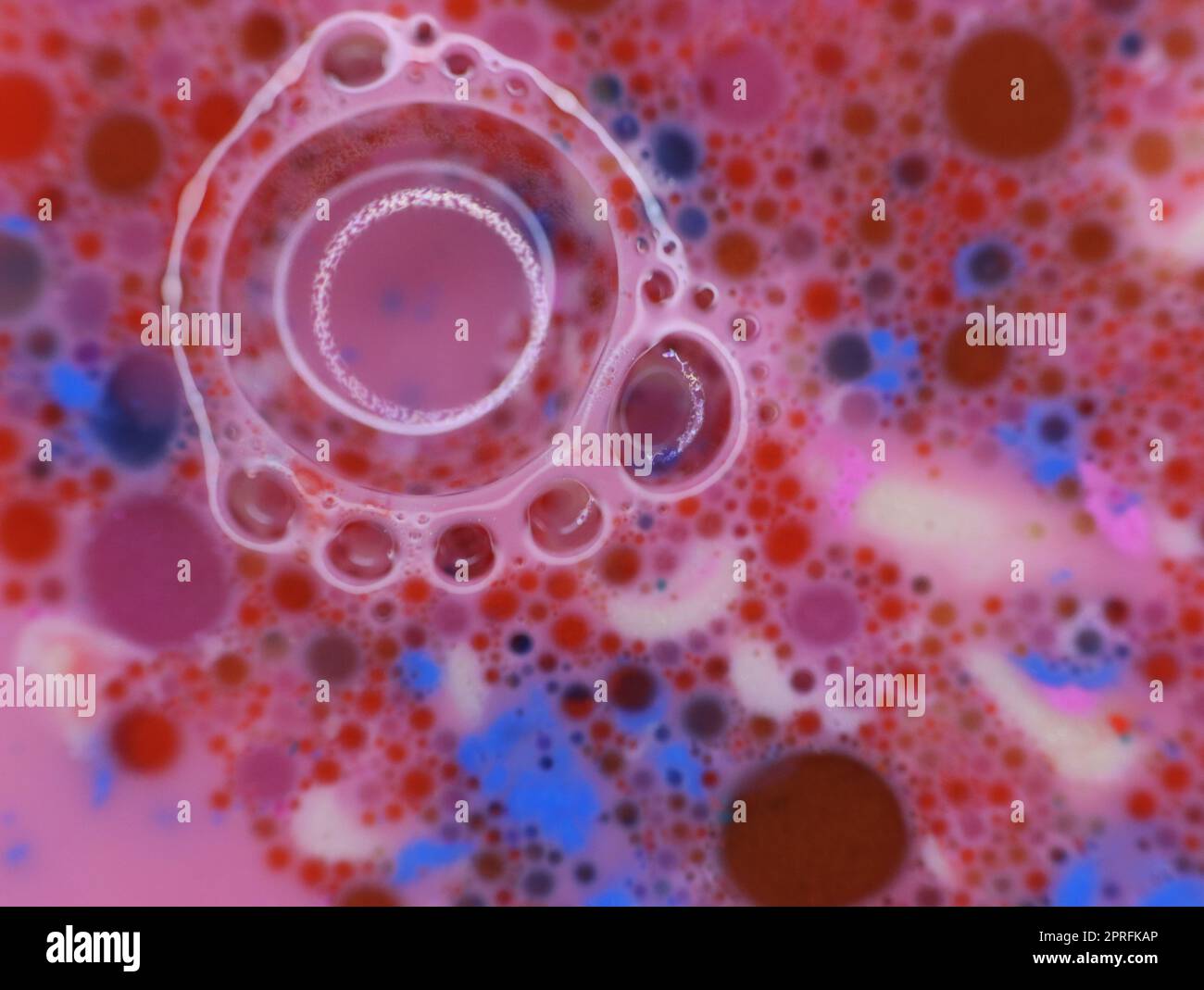 abstract background of artificial colors rare shapes different Stock ...