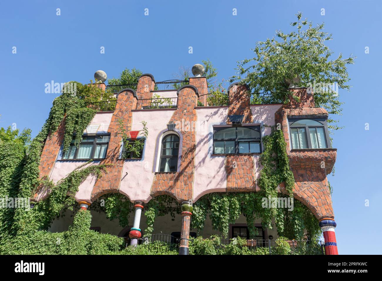 House of the artist friedensreich hundertwasser hi-res stock ...