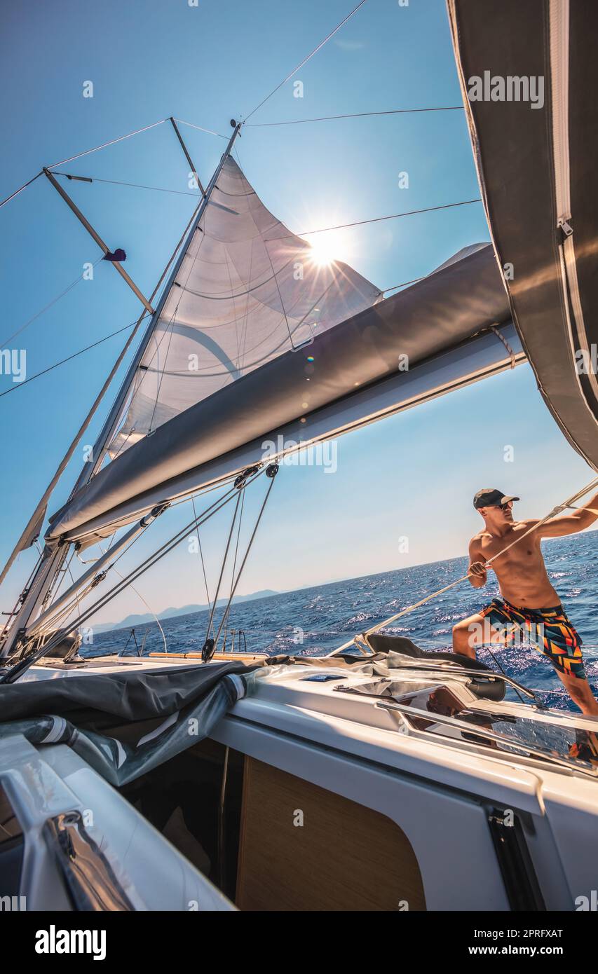 Sunny sailor hi-res stock photography and images - Alamy