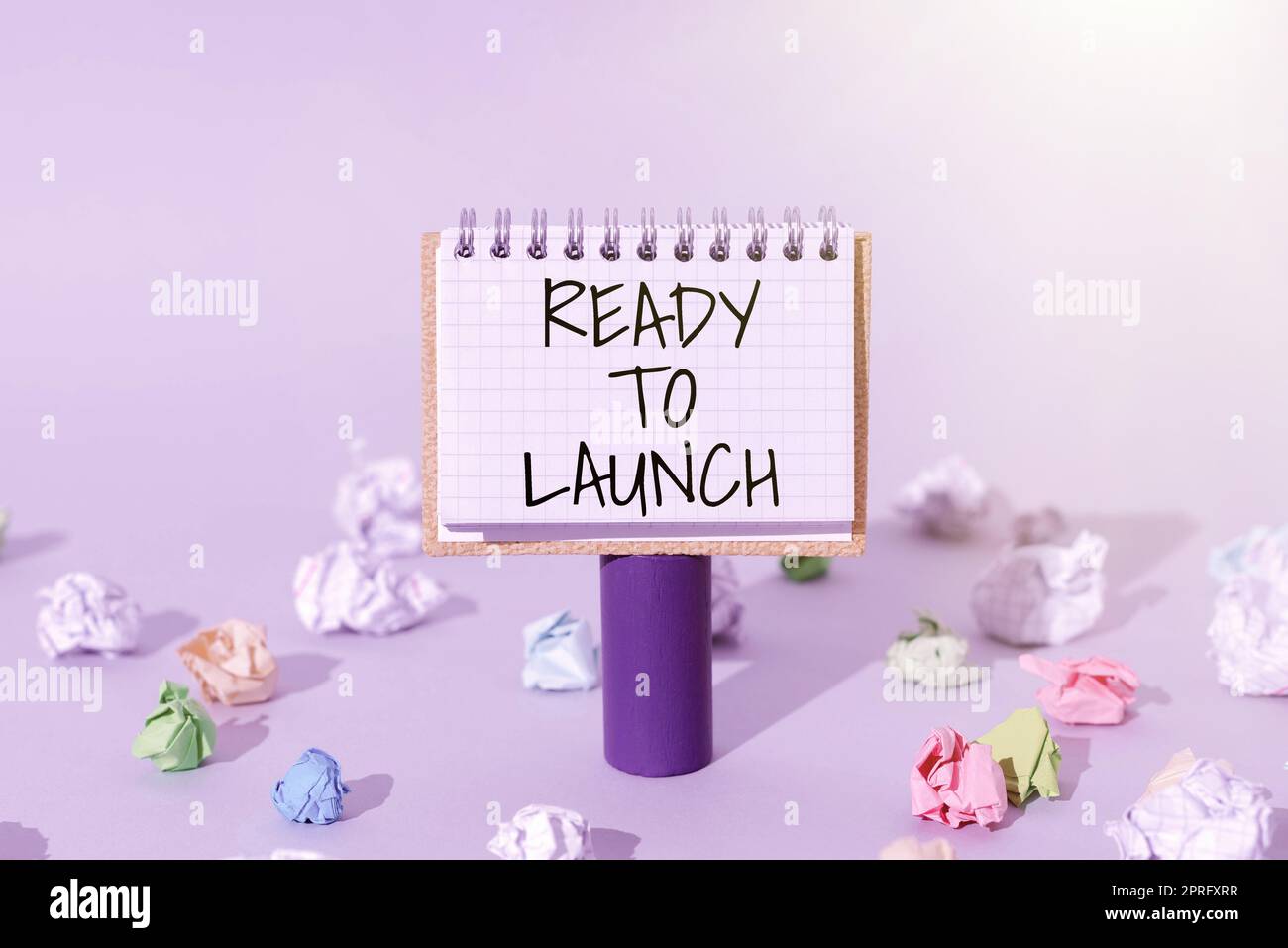 Text showing inspiration Ready To Launch. Conceptual photo Prepared to ...
