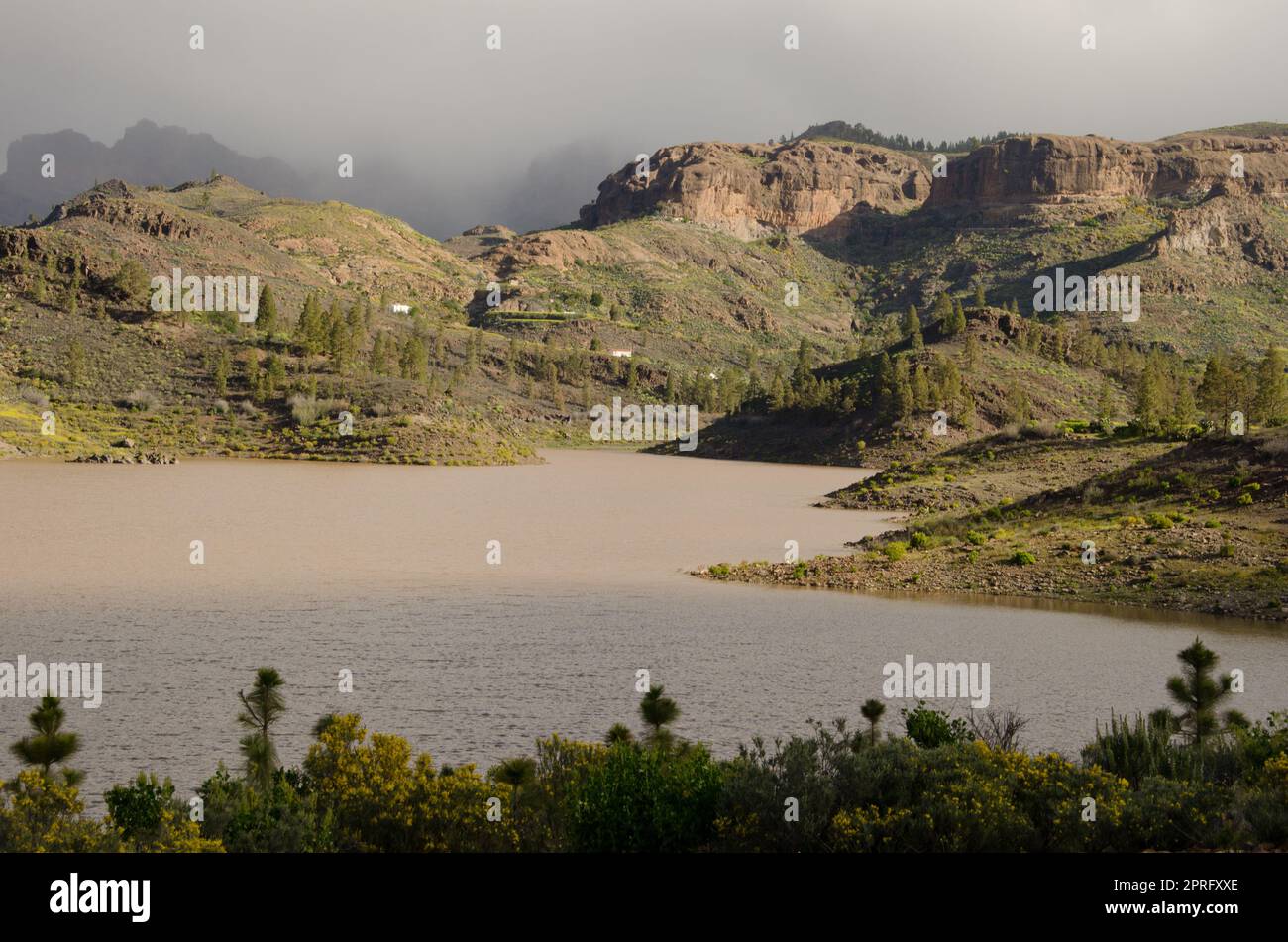Gran canaria lake chira canaria hi-res stock photography and images - Alamy