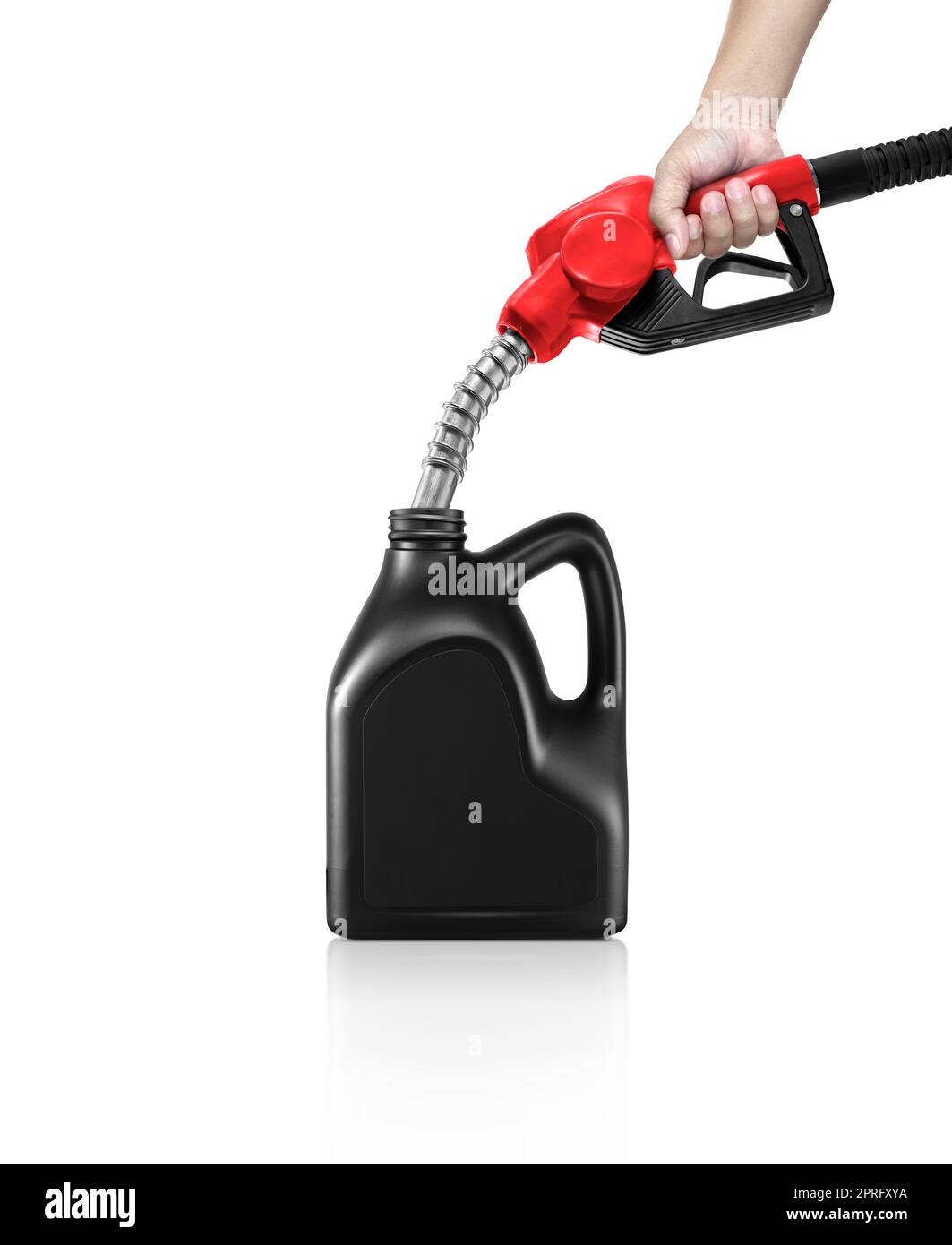 Man at petrol station Cut Out Stock Images & Pictures - Alamy