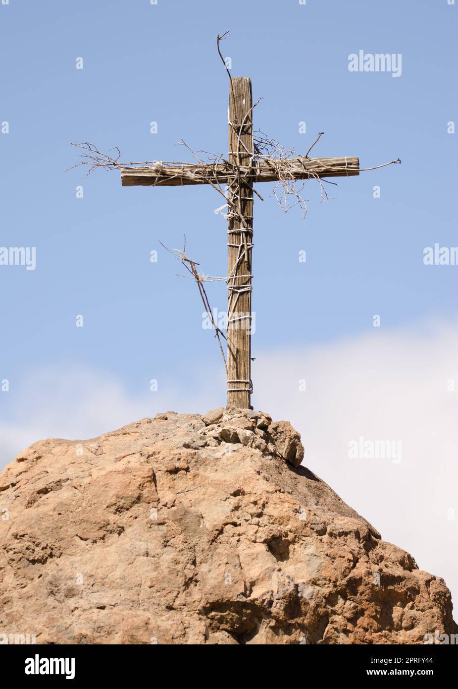 Cross rock symbol hi-res stock photography and images - Alamy