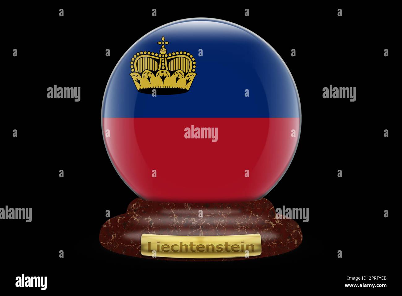 Flag america liechtenstein on hi-res stock photography and images - Alamy