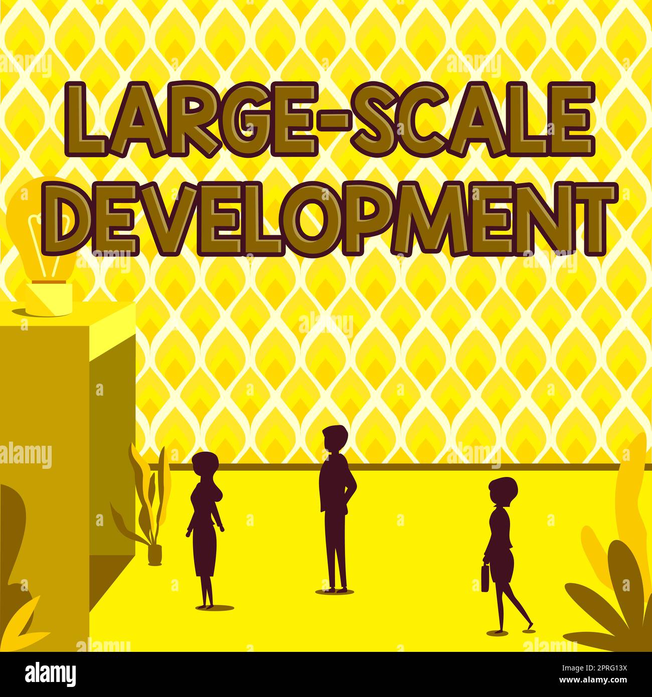 Inspiration showing sign Large Scale Development, Business idea Develop ...