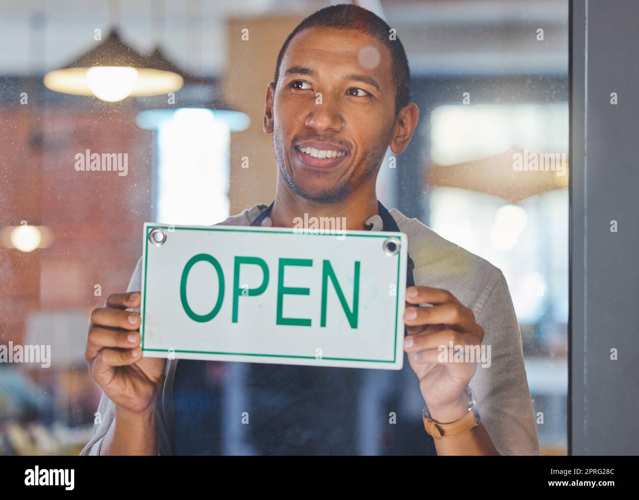 Retail open sign hi-res stock photography and images - Alamy