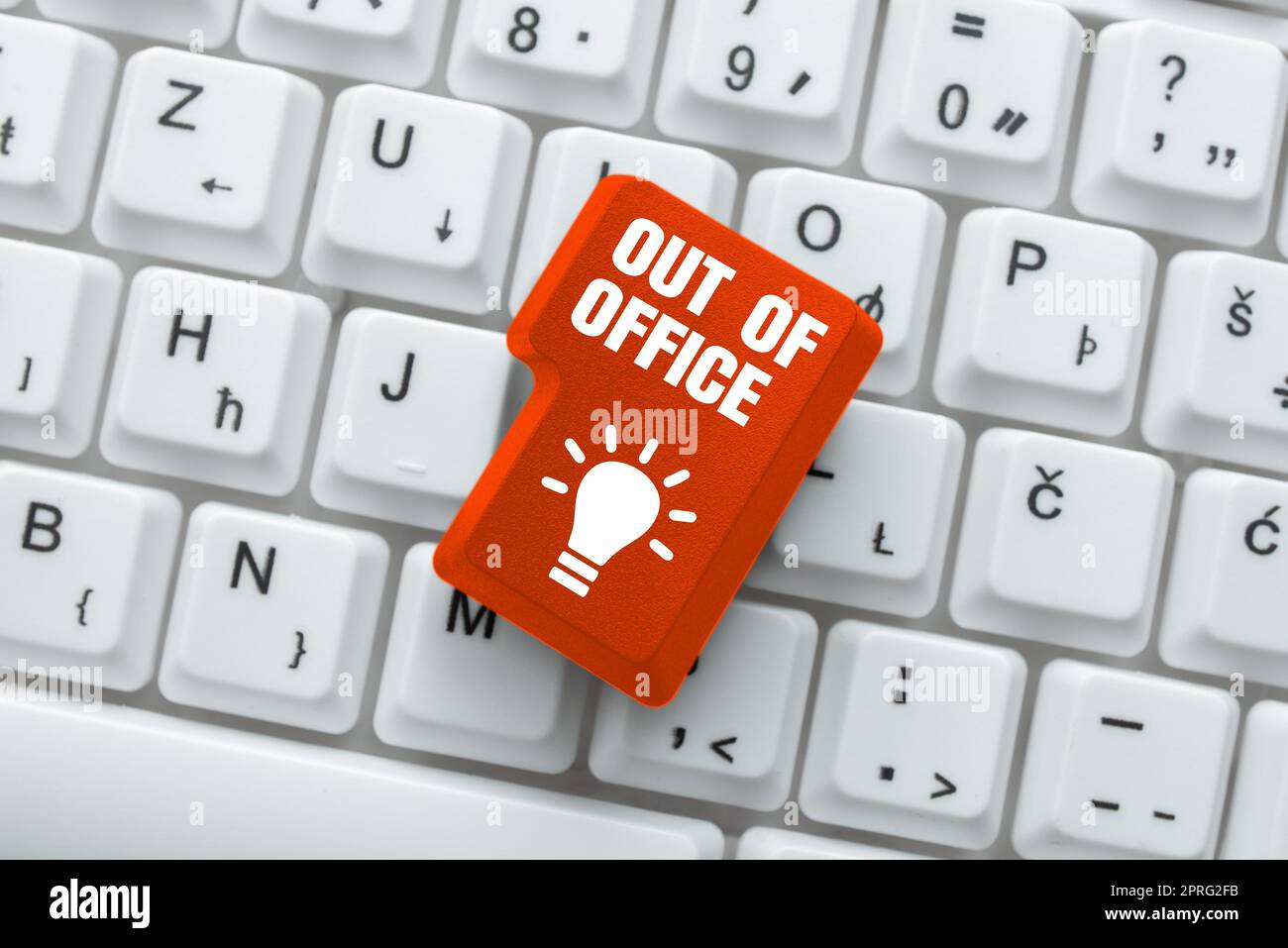 Out of office message hi-res stock photography and images - Alamy