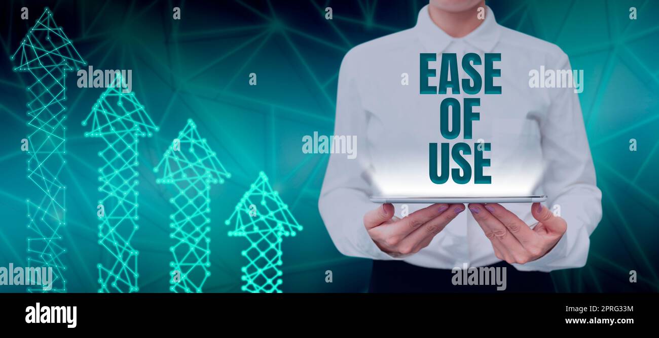 Handwriting text Ease Of Use, Business idea User friendly easy to ... Handwriting text Ease Of Use, Business idea User friendly easy to ...
