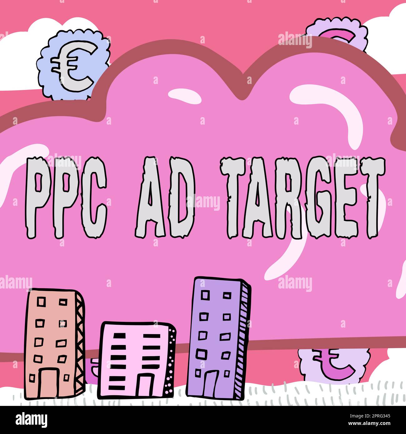 Writing displaying text Ppc Ad Target, Business showcase Pay per click ... Writing displaying text Ppc Ad Target, Business showcase Pay per click ...