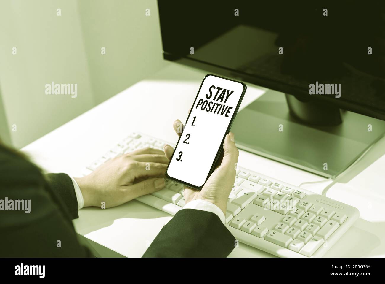 Be positive patient and persistent hi-res stock photography and images ...