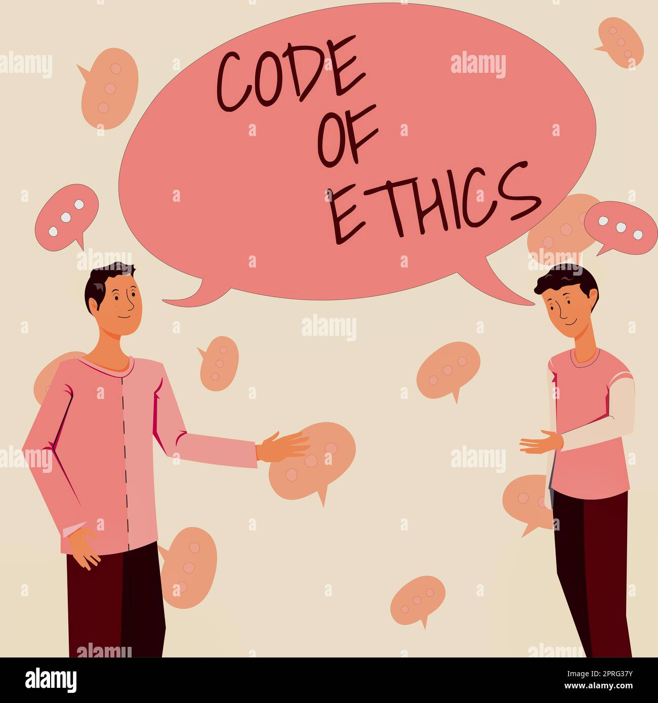Conceptual display Code Of Ethics, Business concept Moral Rules Ethical ...