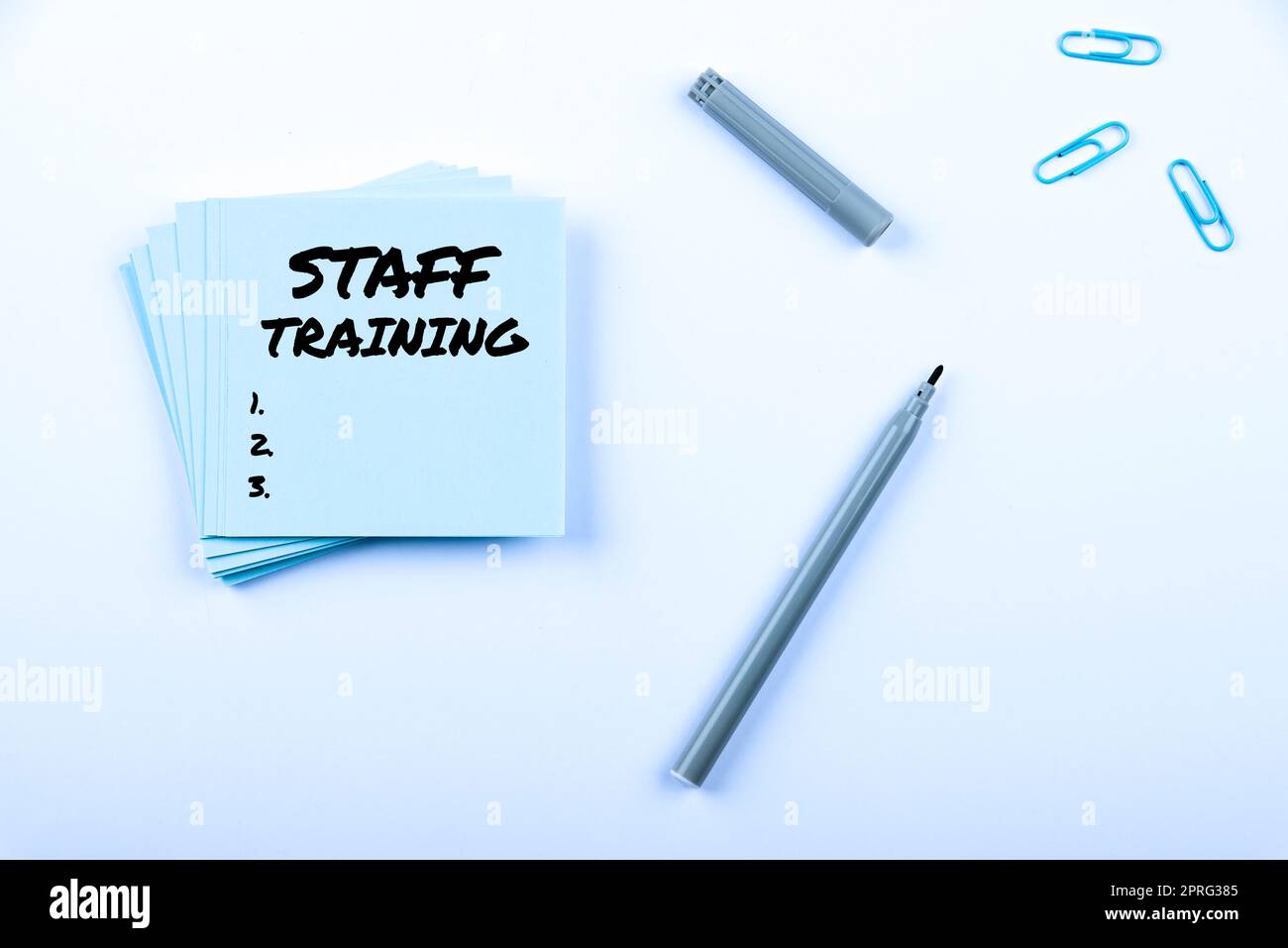 Text showing inspiration Staff TrainingA program that helps employees ...