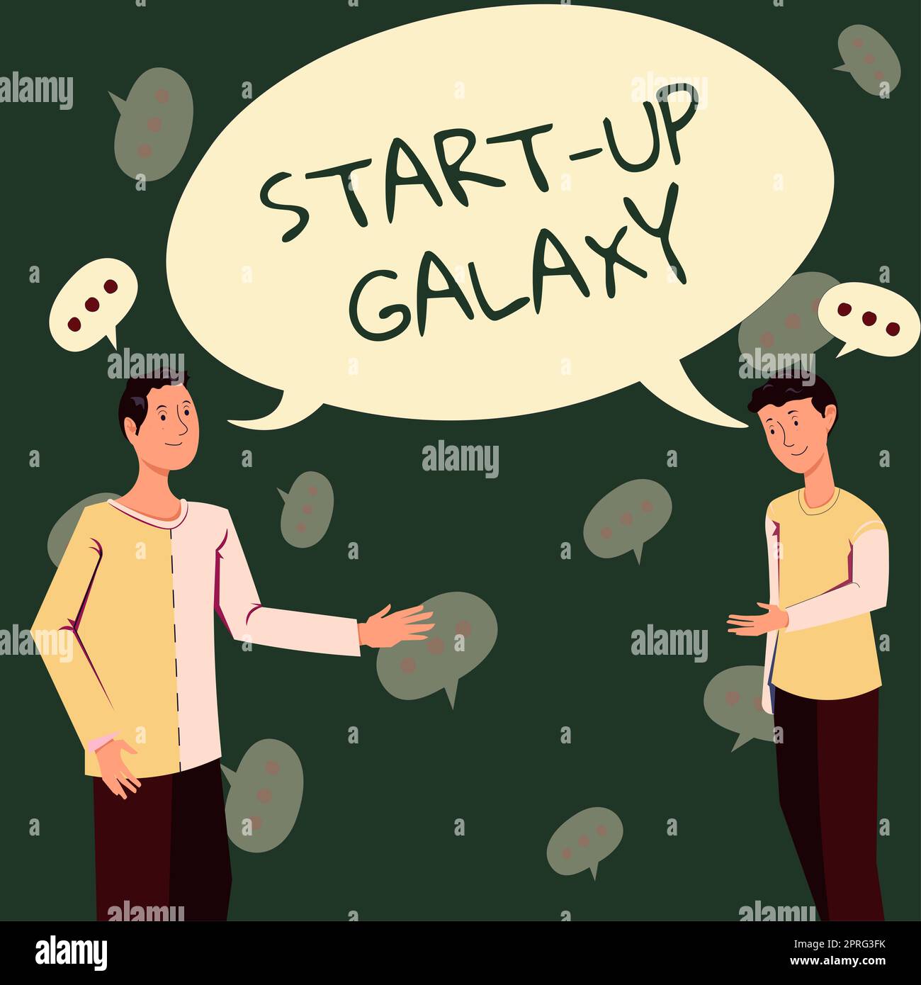 Sign displaying Start Up Galaxy, Business approach Newly emerged ...