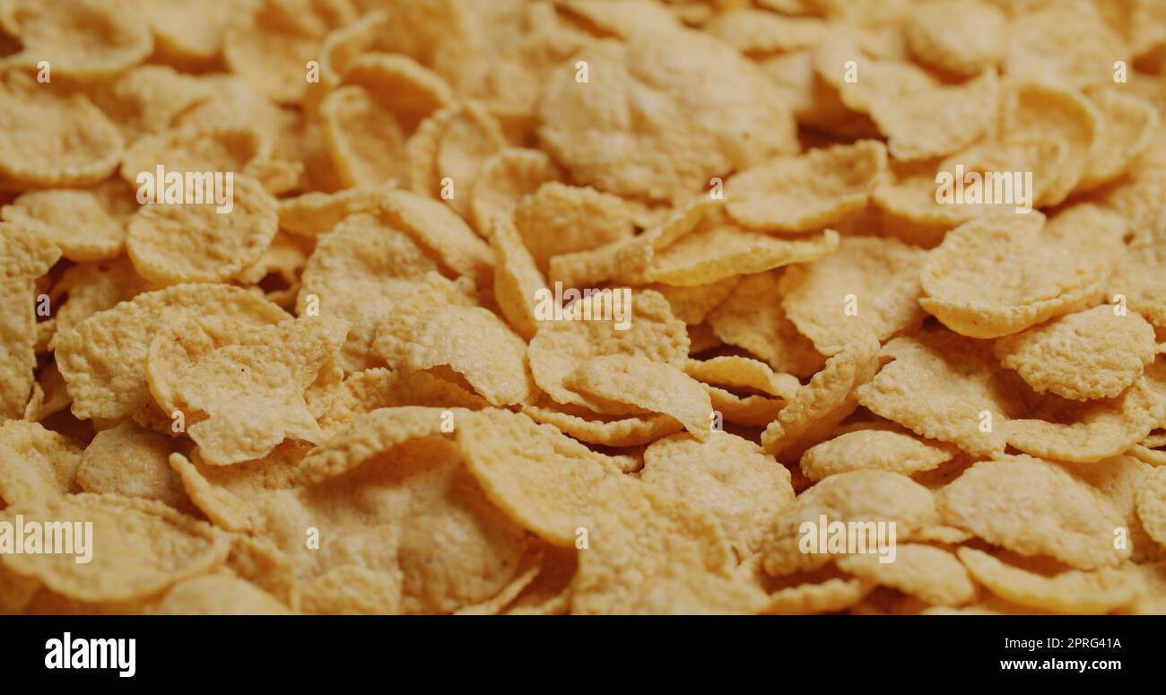 Pile of the cereal breakfast Stock Photo - Alamy