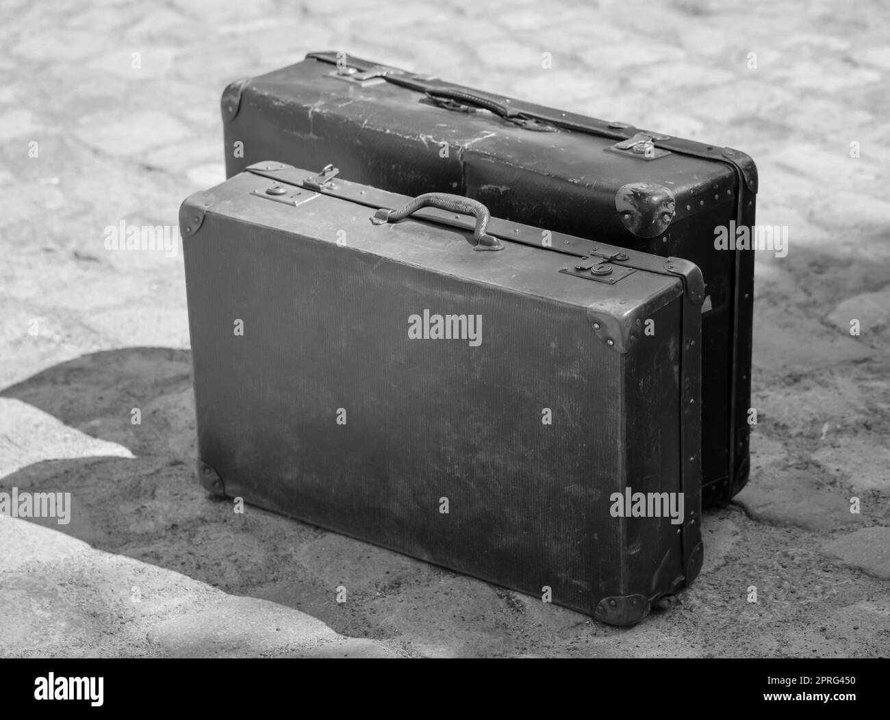 Macro shot old suitcase hi-res stock photography and images - Alamy