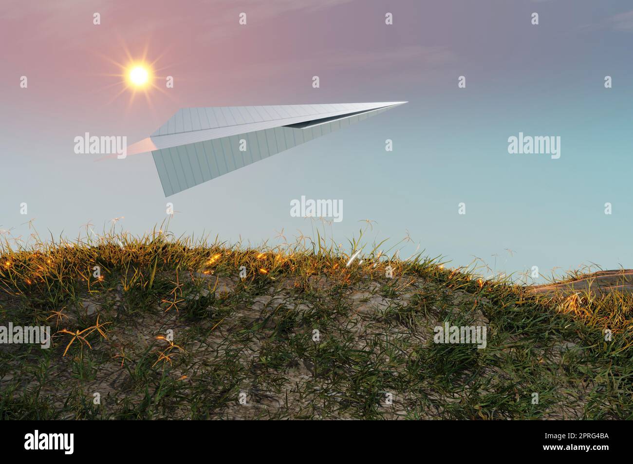 3D Illustration. 3D Rendering , Concept of business success to the ...