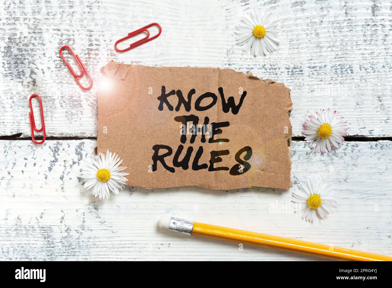 Hand writing sign Know The Rules. Business concept Learn the accepted ...