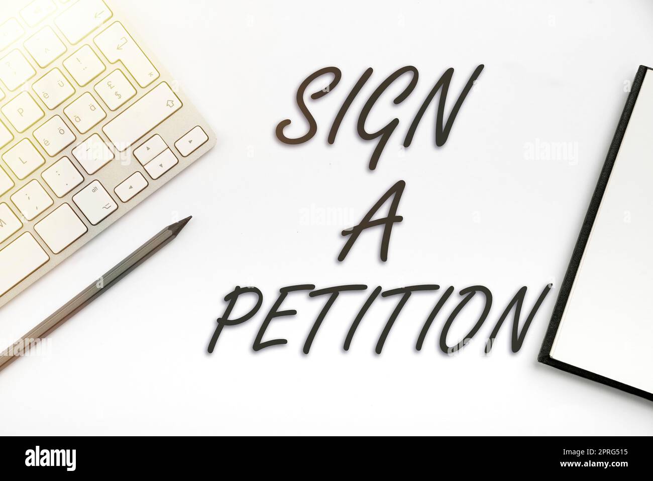 Hand writing sign Sign A Petition. Business overview Support a cause by ...